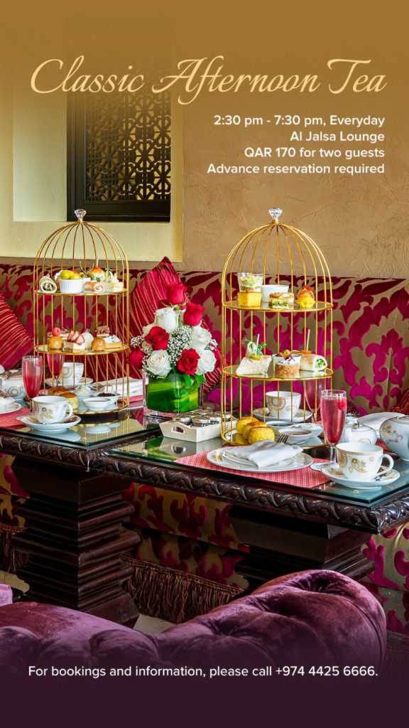 Guide to High Teas in Qatar - New In Doha - Inspiring You to Explore Qatar