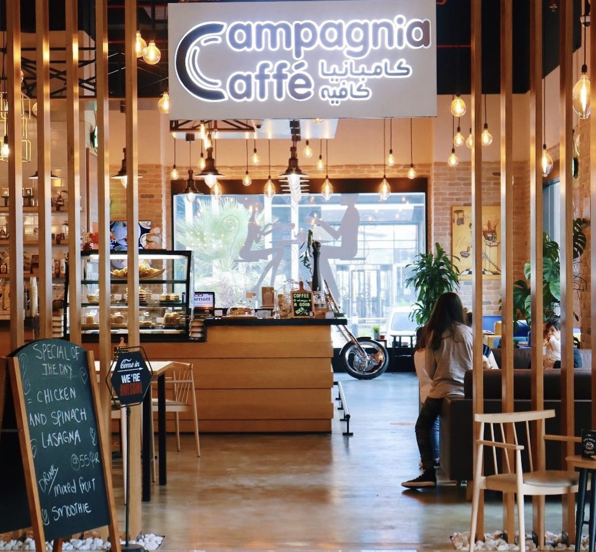 Perfect Lunch Spot at Campagnia Café - New In Doha - Inspiring You to ...
