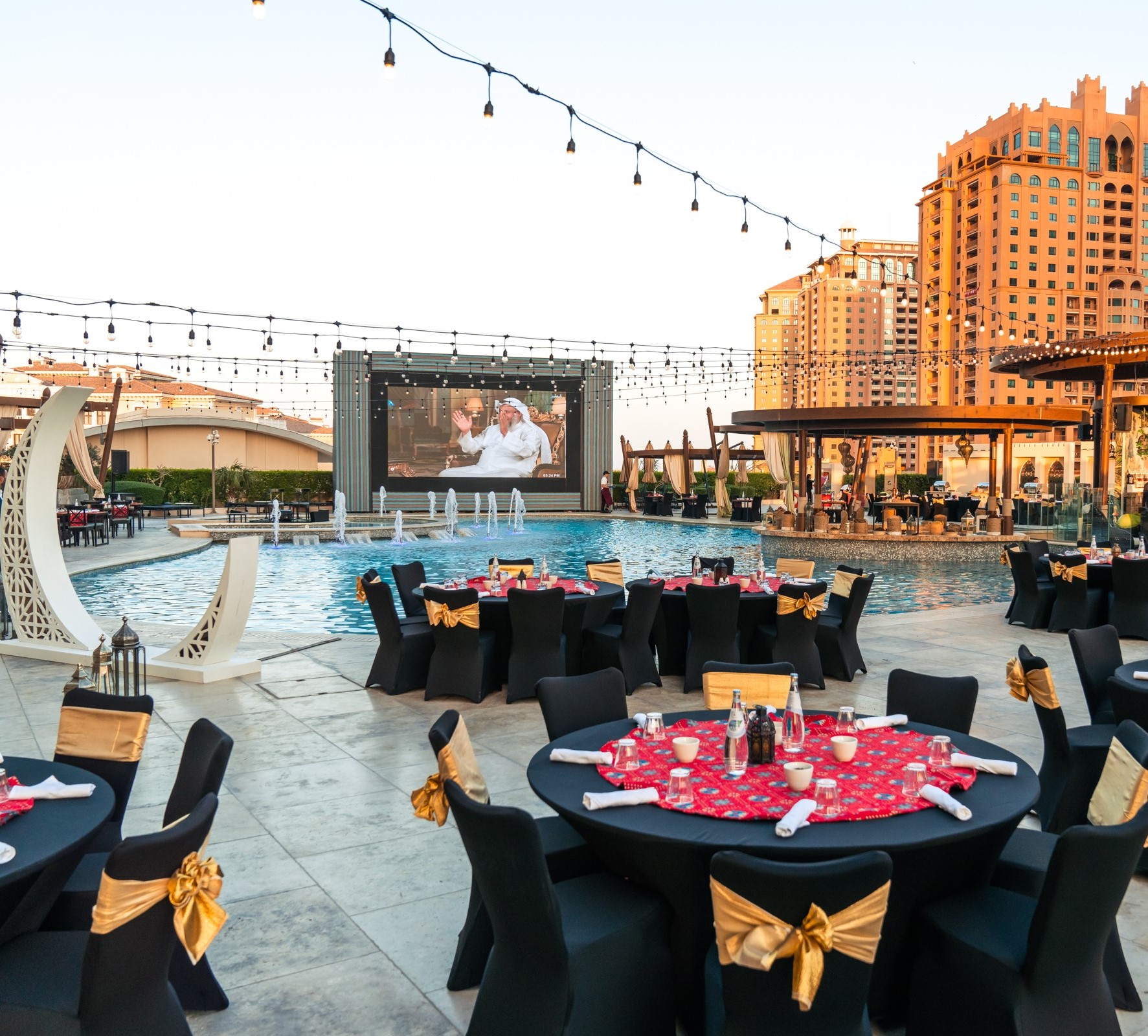 Ramadan under the stars at Hilton Doha The Pearl - New In Doha ...