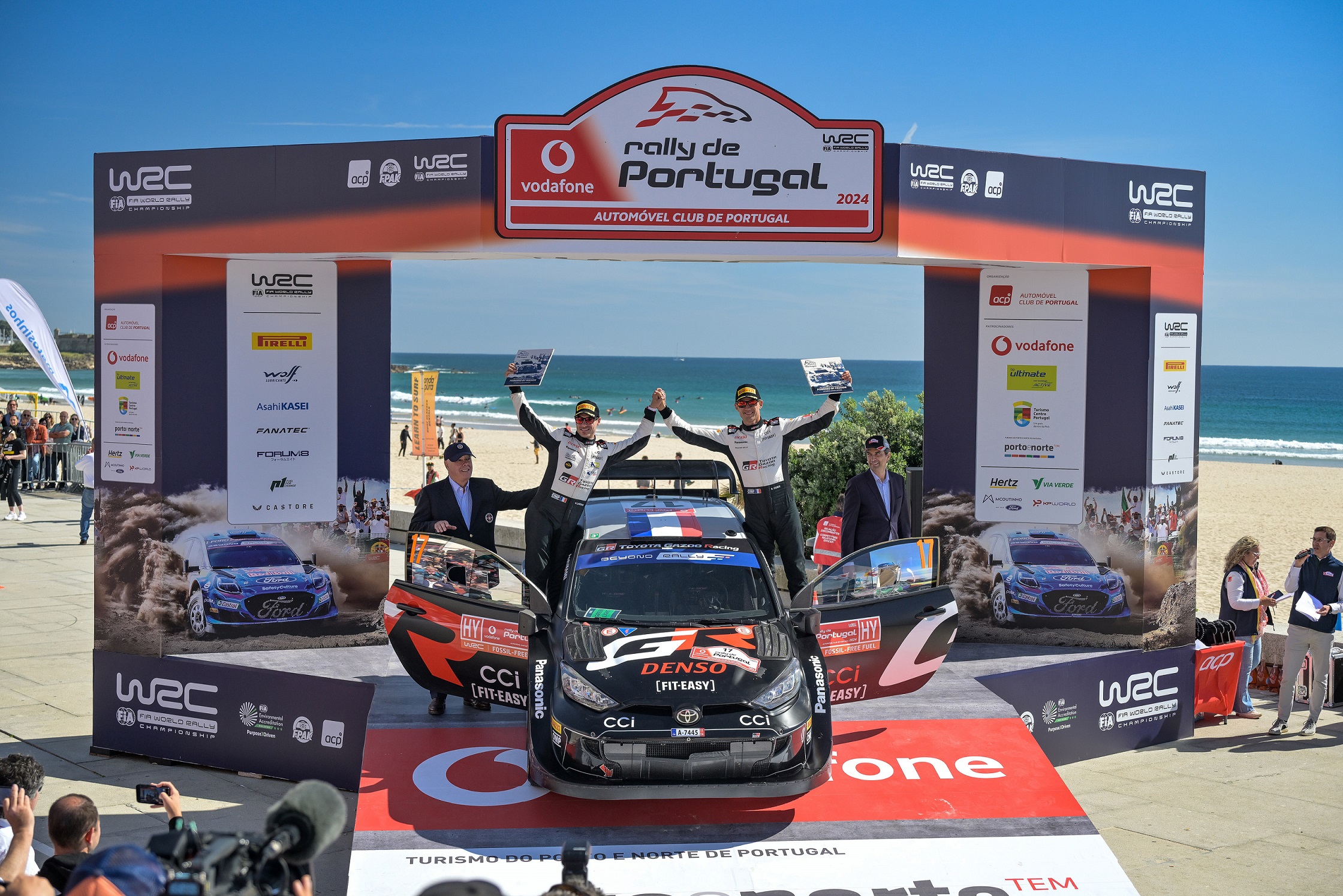 TOYOTA GAZOO Racing Secures Top Podium Position at Rally de Portugal ...