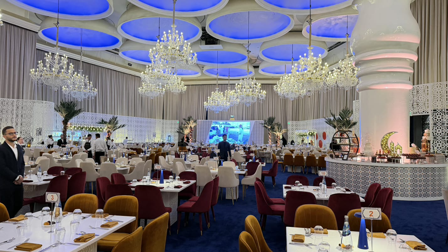 Step into Alf Leila W Leila Tent at Mondrian Doha, where tradition ...